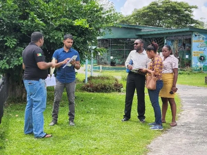 Ongoing enhancement works at the Guyana Zoo and Wildlife Rescue Centre ...