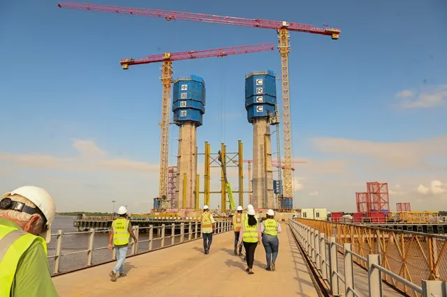 Over US$100M expended on new Demerara River Bridge to date » Around the ...