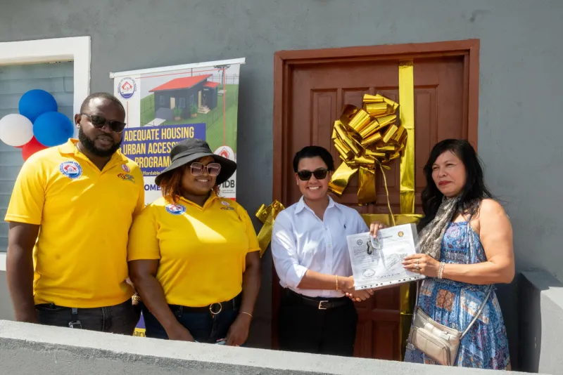Six E.C.D Families’ Dreams fulfilled with core home initiative » Around ...