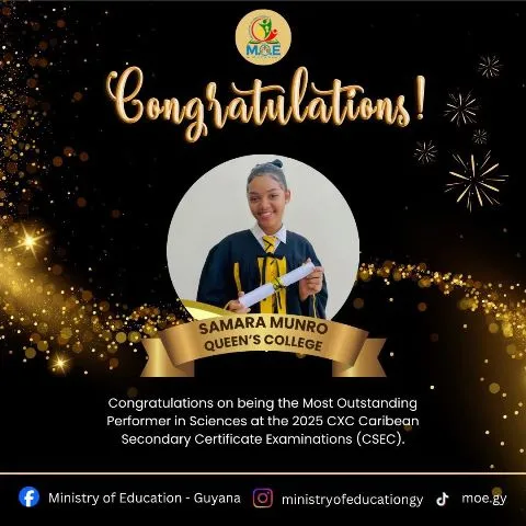 CSEC 2025 – Guyana sweeps subject honours: top students lead Business ...